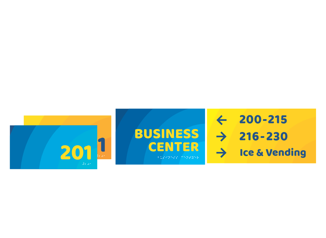 Days Inn 2024 Rectangle Signs - Days Inn Dawn Sign Package 2024 - Days Inn